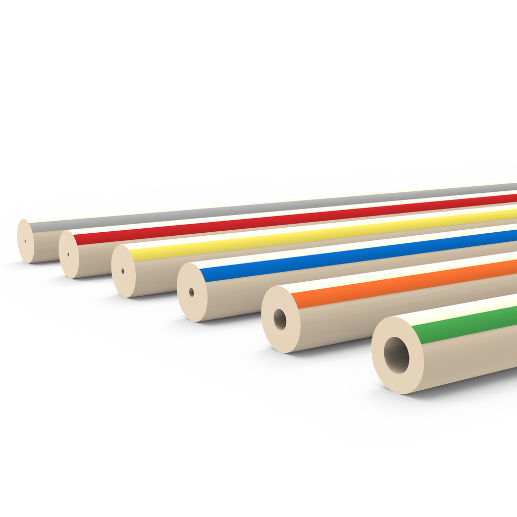 Striped Color-Coded PEEK Tubing – VICI Metronics